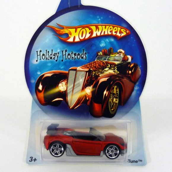 Mattel | Toys | Hot Wheels Traktune Holiday Hot Rods Red Diecast Car ...